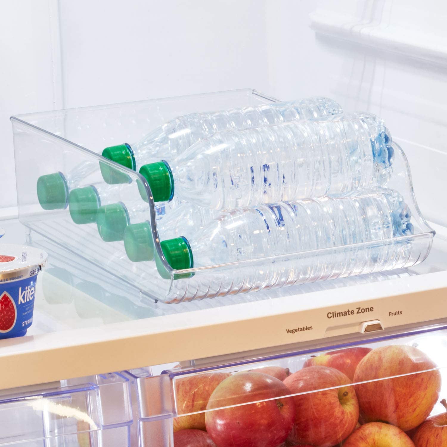 Freezer Water Bottle Storage Organizer Bin - Buy refrigerator organizer ...